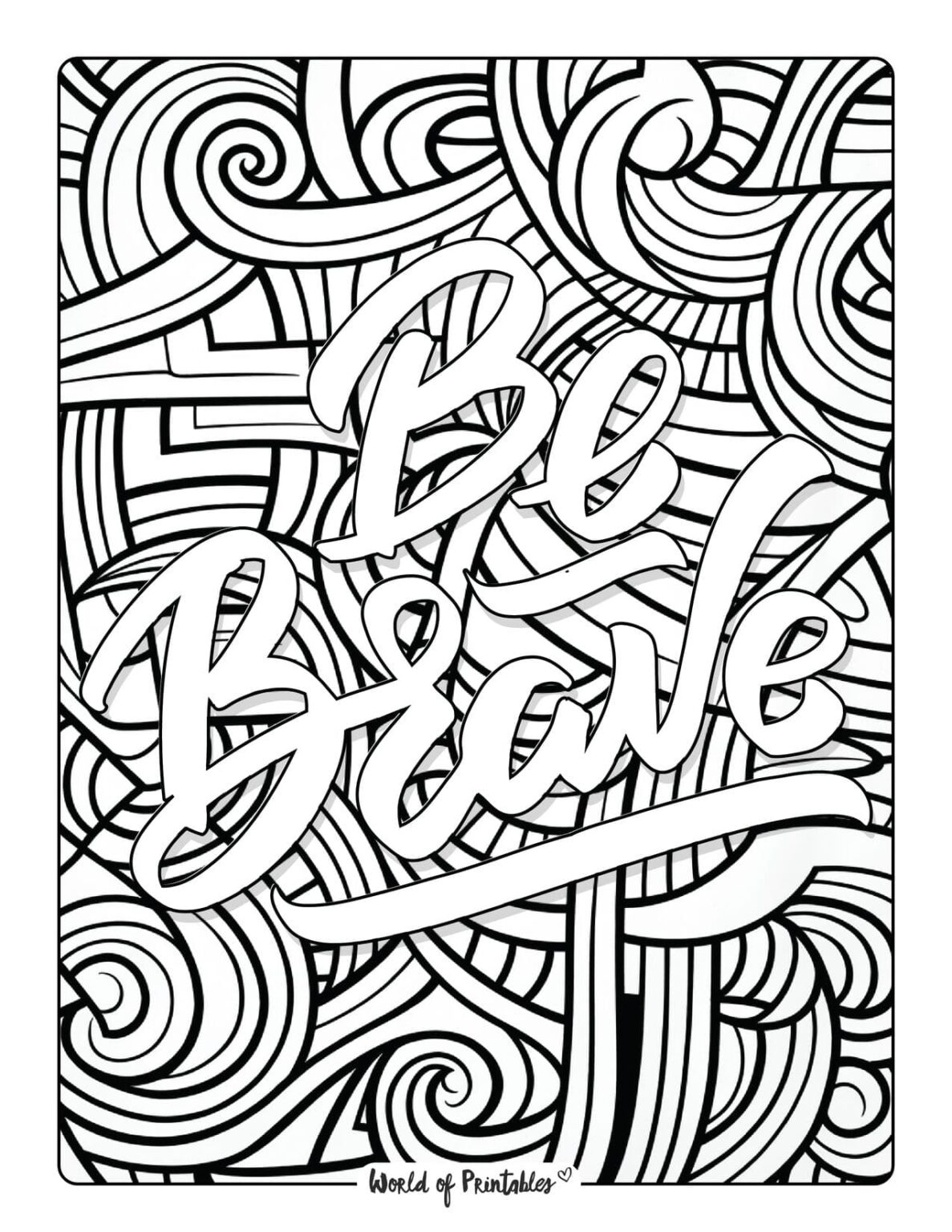 Quote Coloring Pages - World of Printables