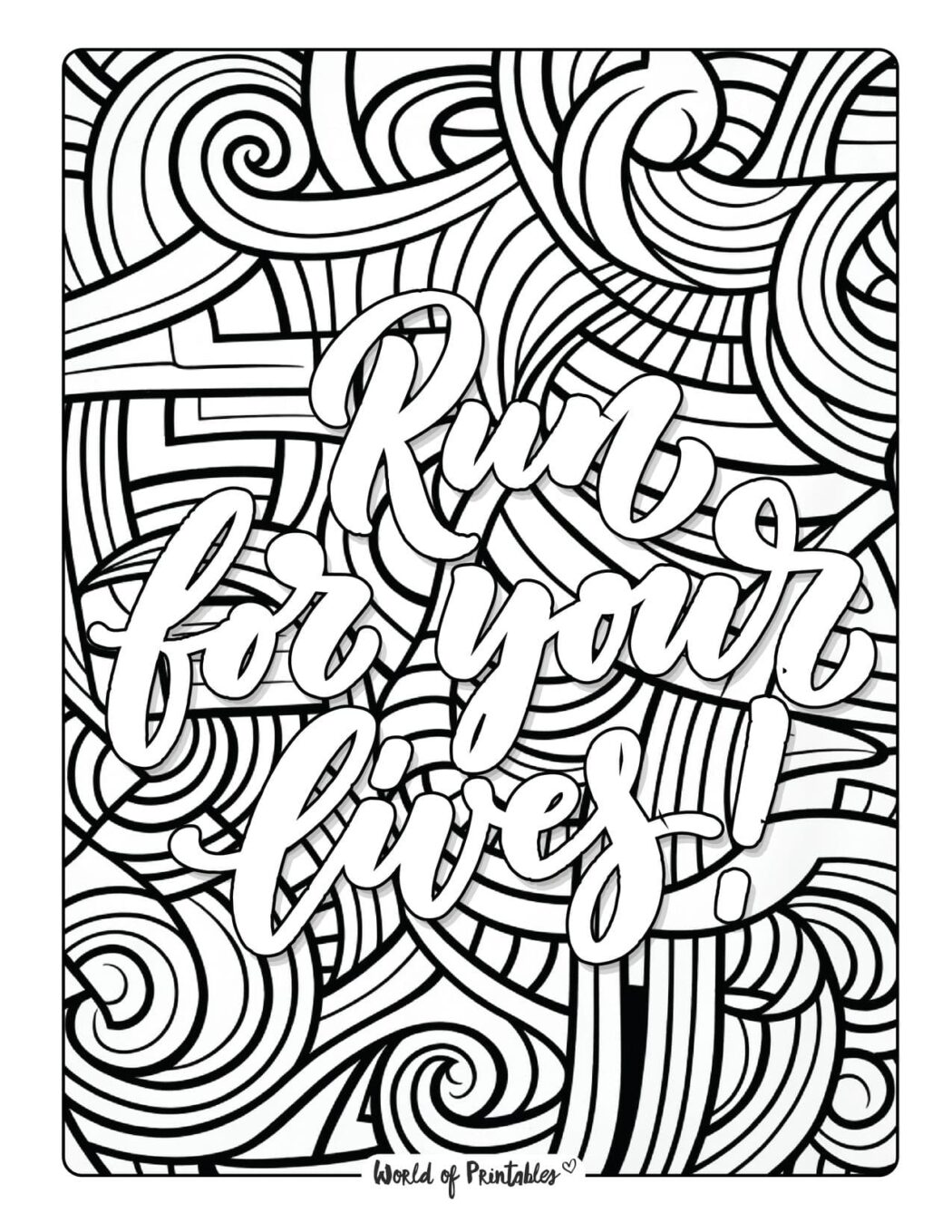 Quote Coloring Pages - World of Printables