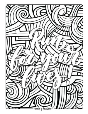 Quote Coloring Pages - World of Printables