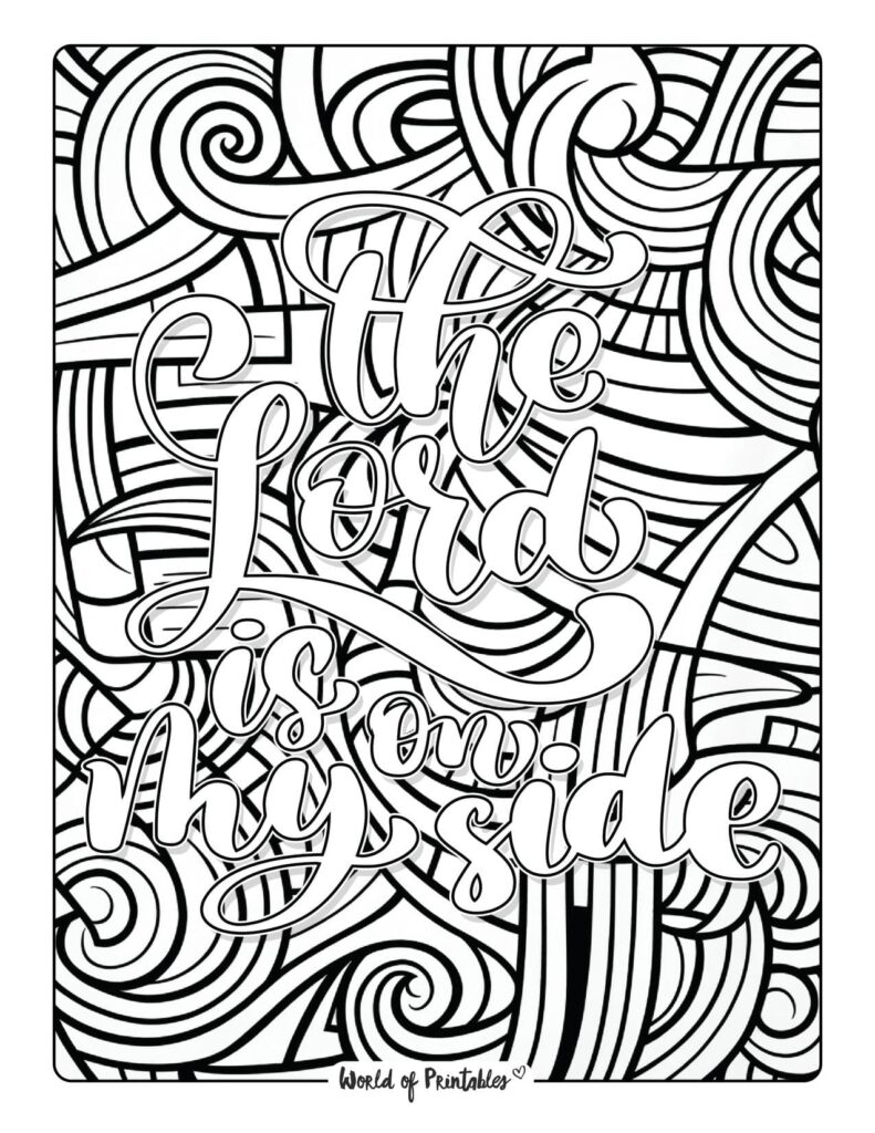 Quote Coloring Pages - World of Printables
