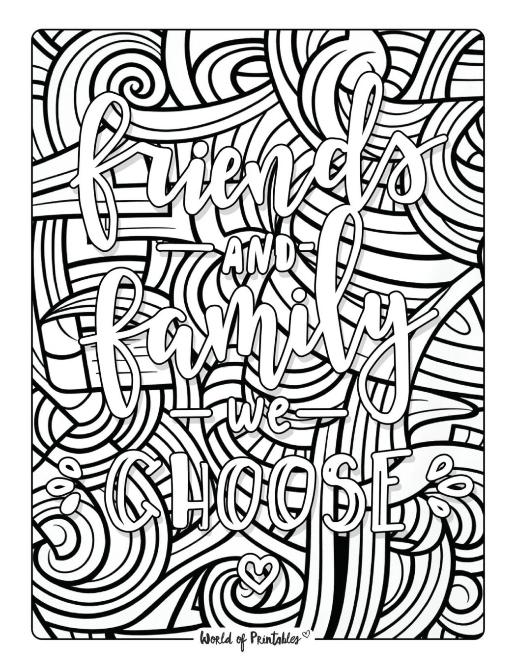 Quote Coloring Pages - World of Printables