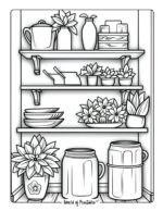 Room Coloring Pages - World of Printables