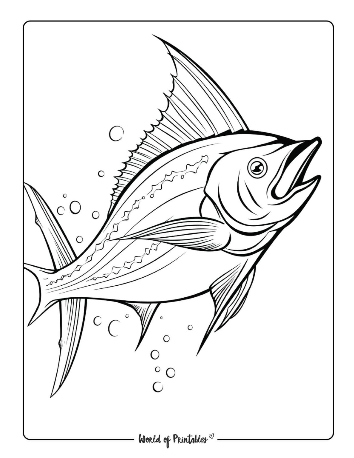 Sea Animal Coloring Pages For Kids & Adults - World of Printables