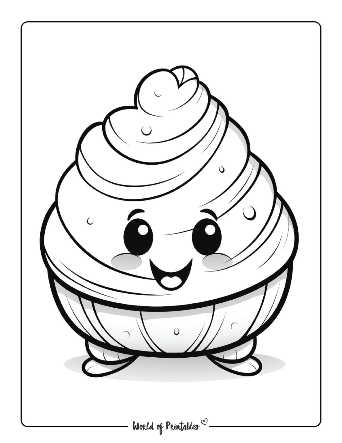 Food Coloring Pages - World of Printables