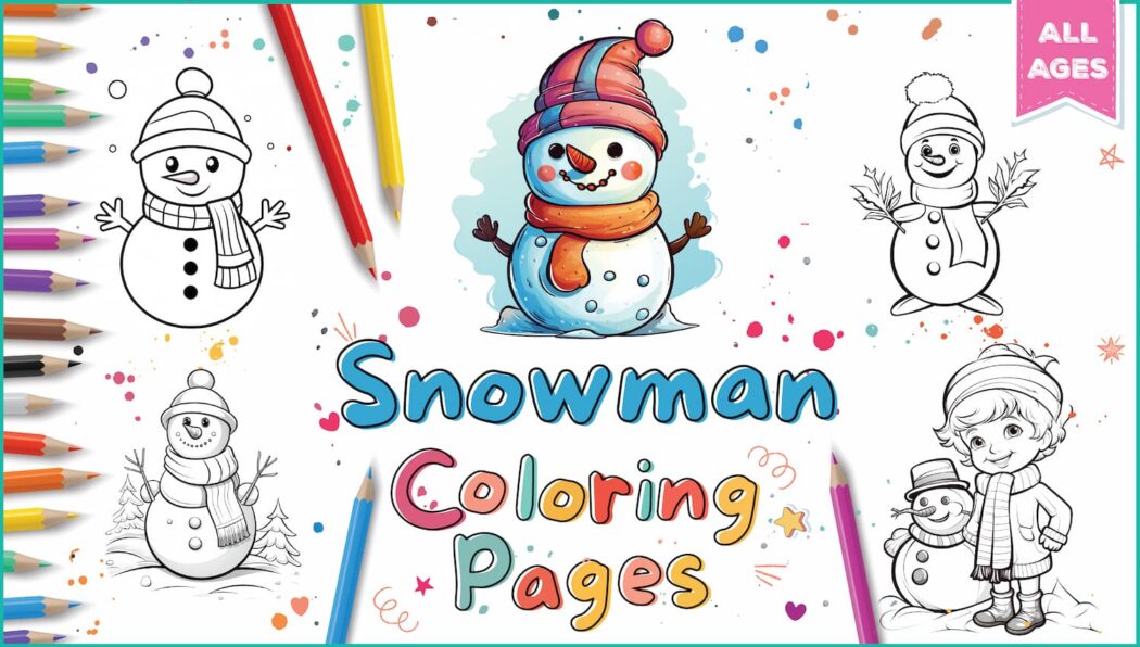 Snowman Coloring Pages - World of Printables