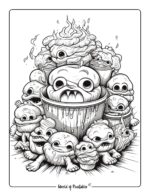 Food Coloring Pages - World of Printables