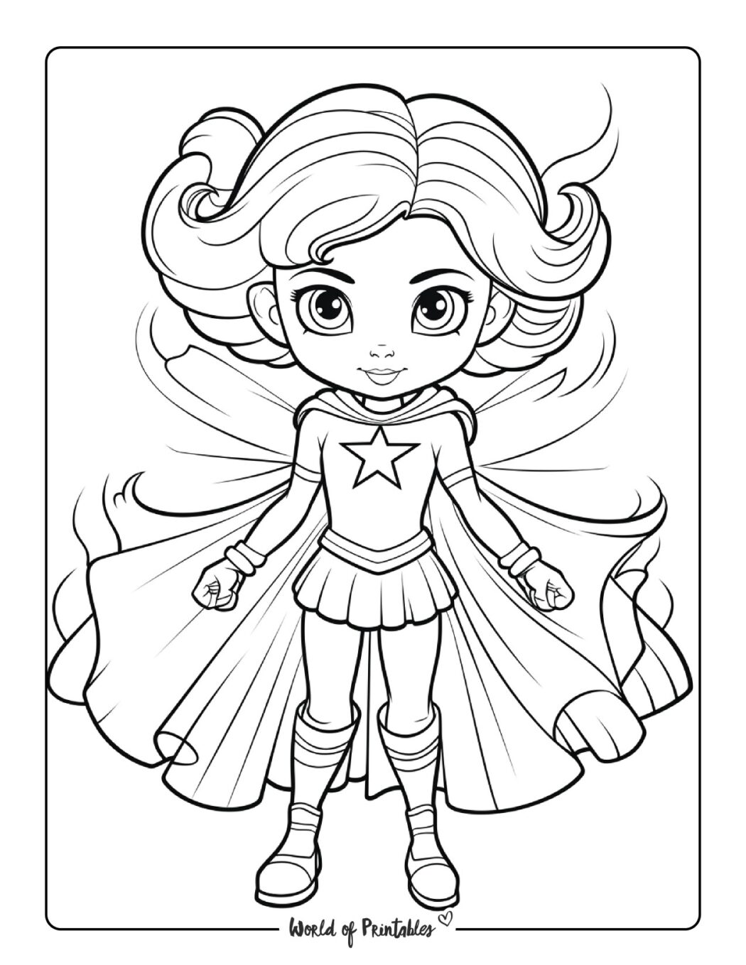 Hero Coloring Pages - World of Printables