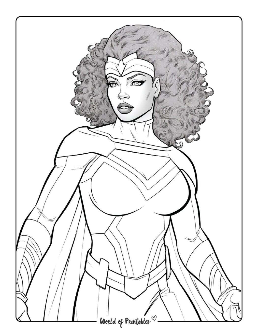 Hero Coloring Pages - World of Printables