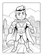 Hero Coloring Pages - World of Printables