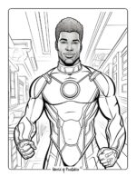 Hero Coloring Pages - World of Printables