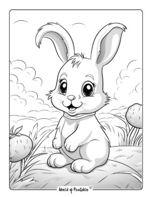 Bunny Coloring Pages - World of Printables