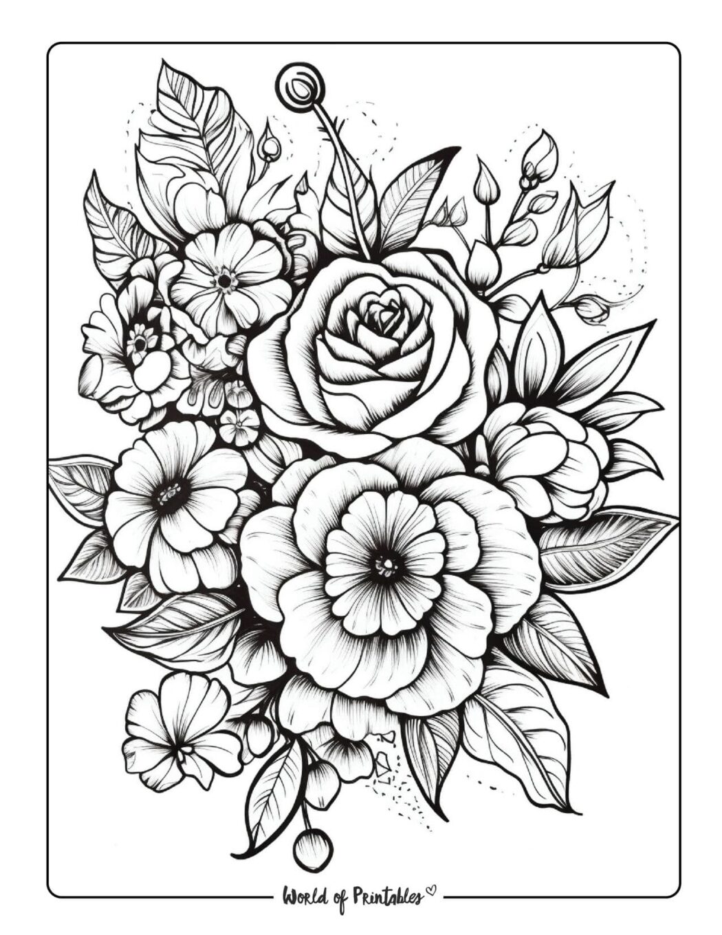 Tattoo Coloring Pages - World of Printables