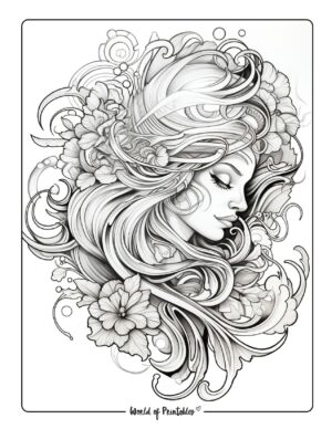 Tattoo Coloring Pages - World of Printables