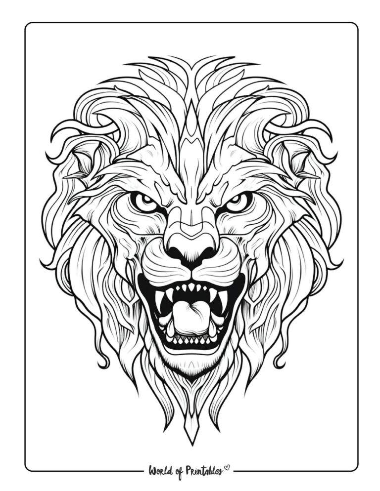 Tattoo Coloring Pages - World of Printables