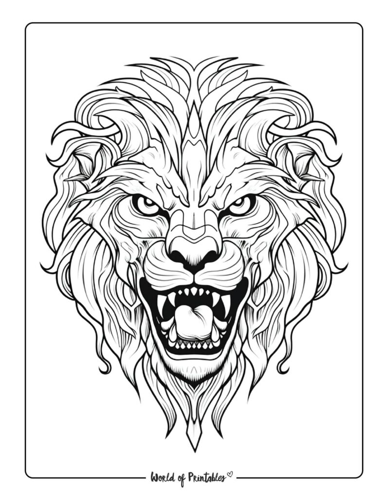 Tattoo Coloring Pages - World of Printables