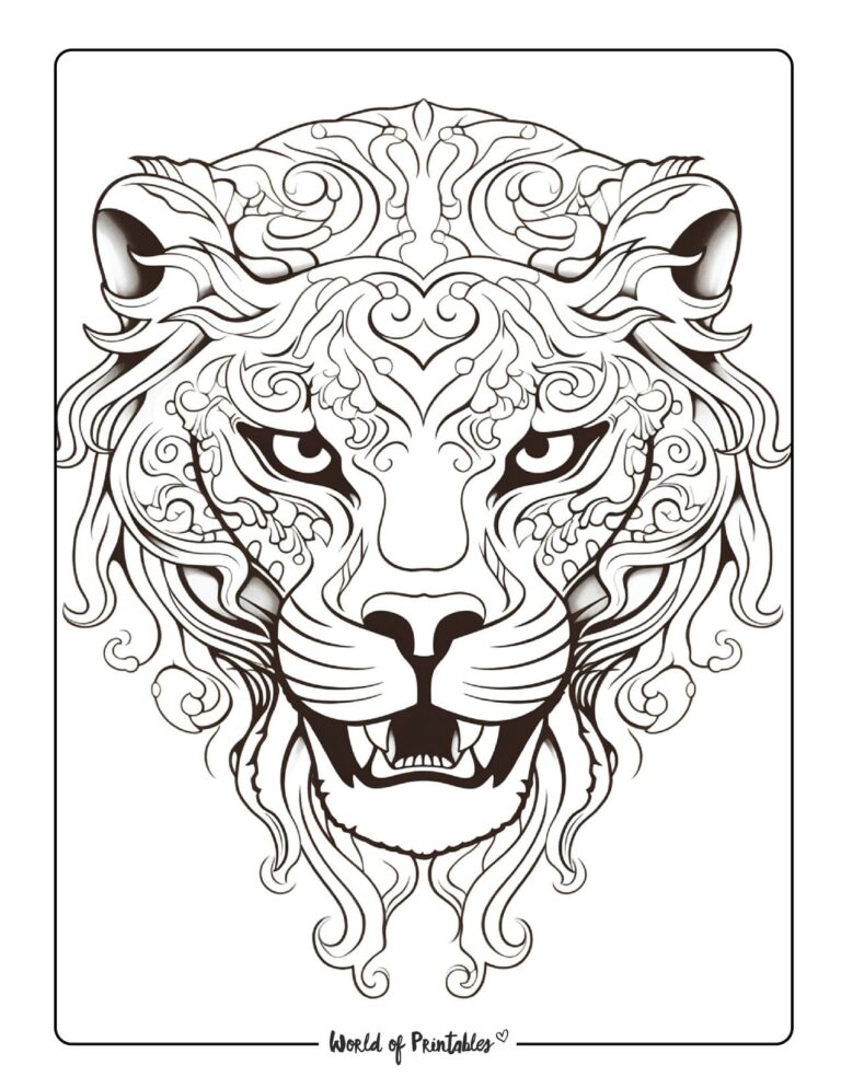 Tattoo Coloring Pages - World of Printables