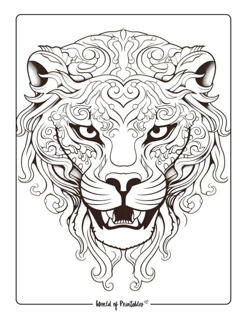 Tattoo Coloring Pages - World of Printables