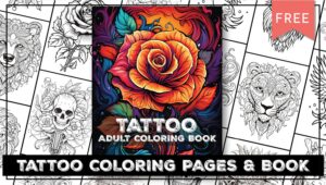Tattoo Coloring Pages - World of Printables
