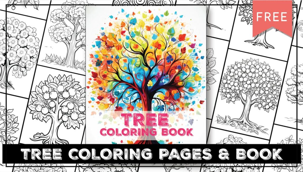 Tree Coloring Pages - World of Printables