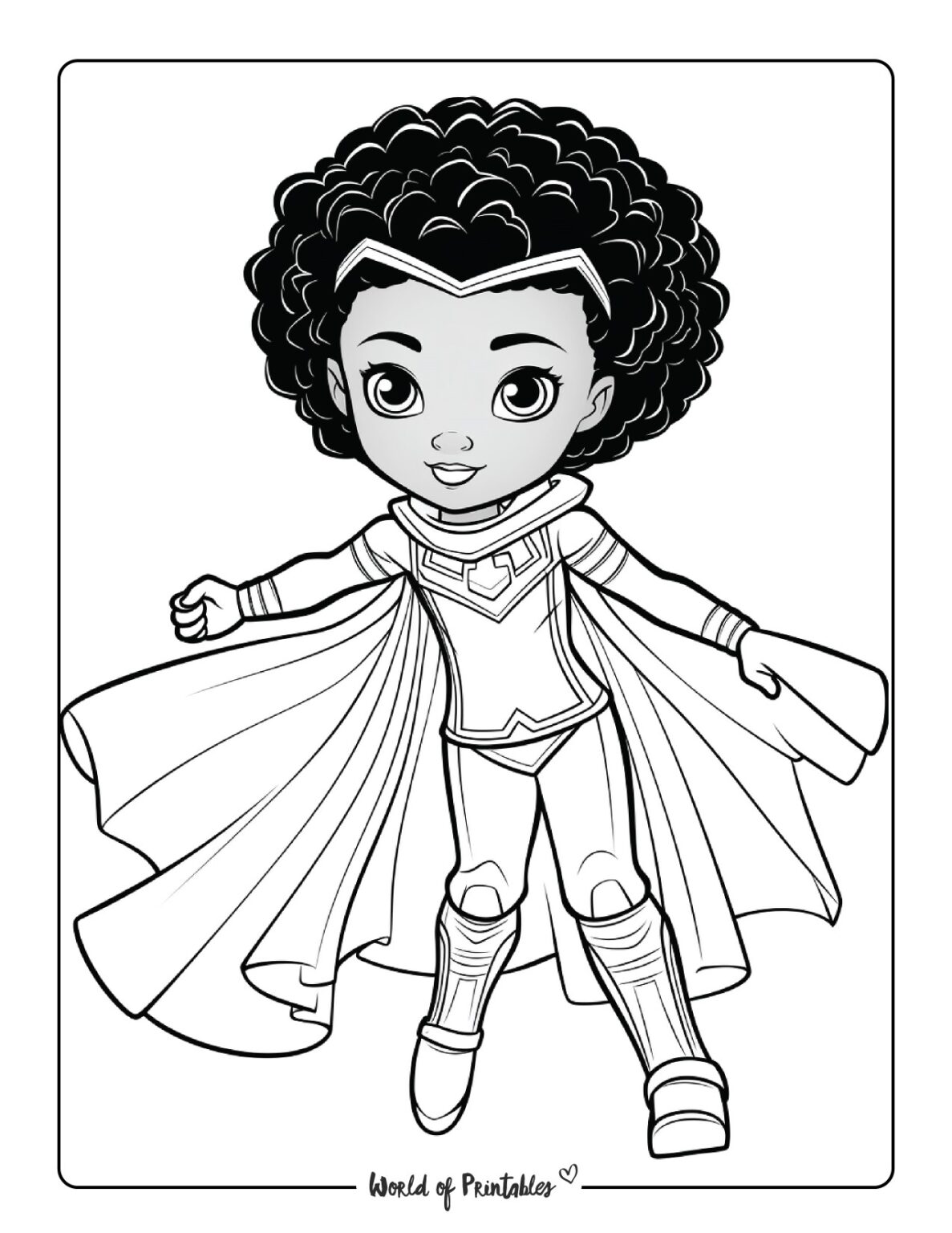 Hero Coloring Pages - World of Printables