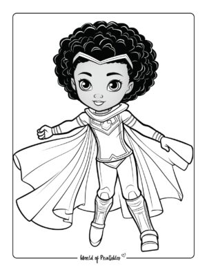 Hero Coloring Pages - World of Printables