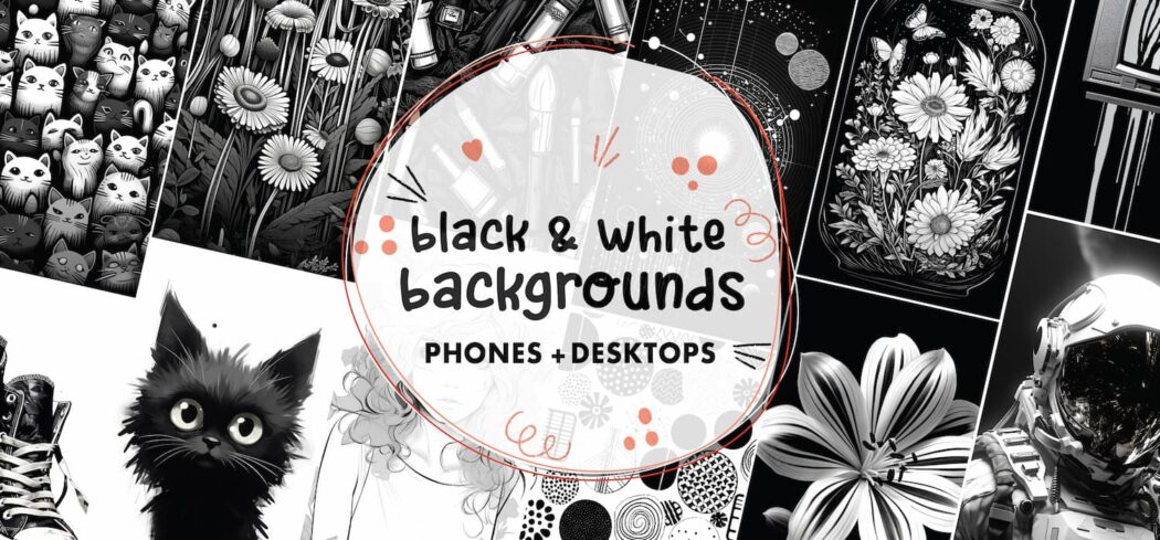 90+ Black and White Backgrounds - World of Printables