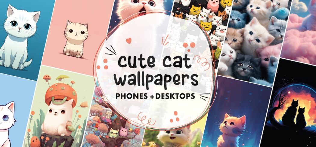 Cute Cat Wallpapers - World of Printables