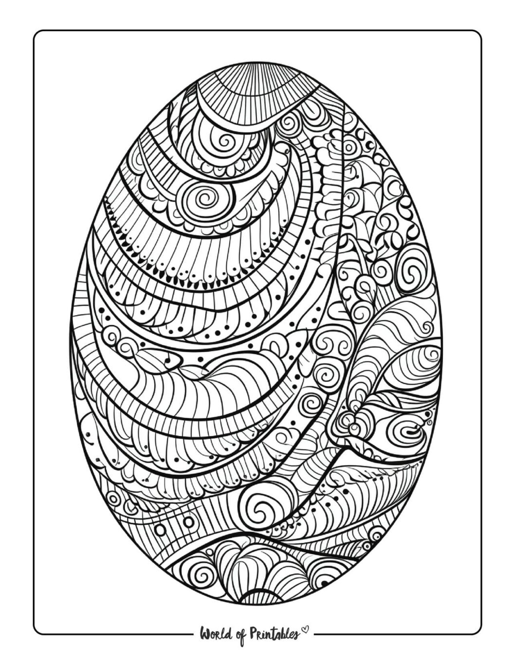 150 Free Printable Easter Coloring Pages For Kids & Adults - World of ...