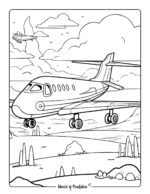 Airplane Coloring Pages For Kids & Adults - World of Printables