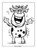 Cow Coloring Pages For Kids & Adults - World of Printables