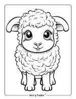 Cute Animal Coloring Pages - World of Printables