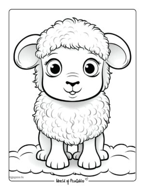 Cute Animal Coloring Pages - World of Printables