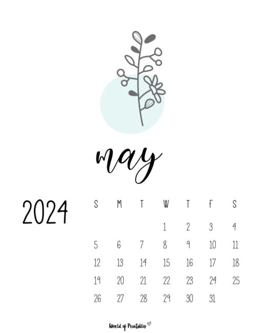 Free Printable Calendars For 2021 & 2022 - World of Printables