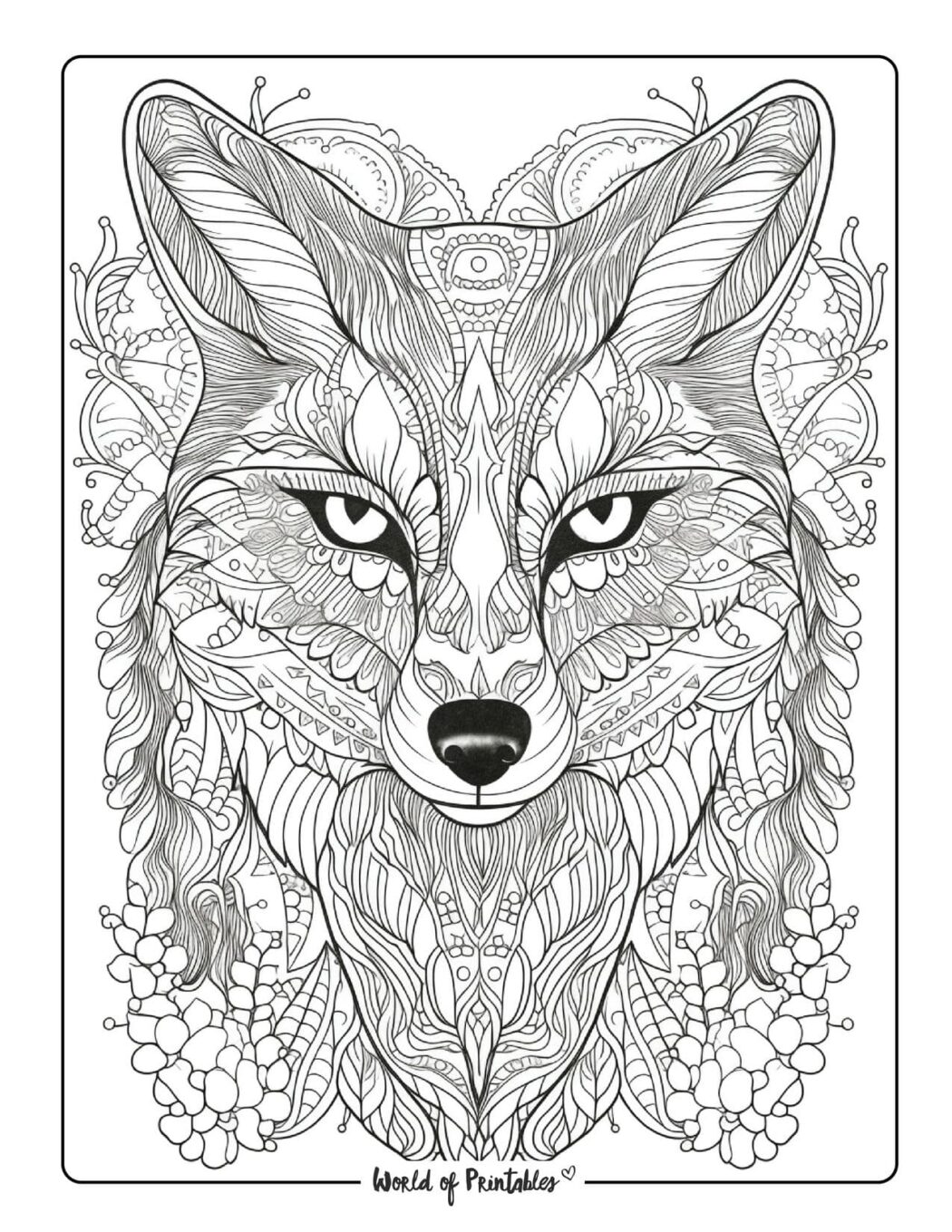 Animal Coloring Pages For Kids & Adults - World of Printables