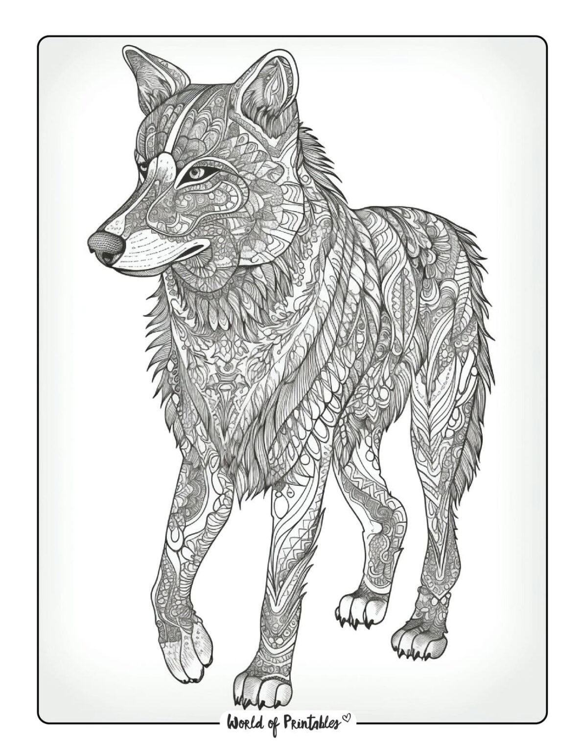 Animal Coloring Pages For Kids & Adults - World of Printables