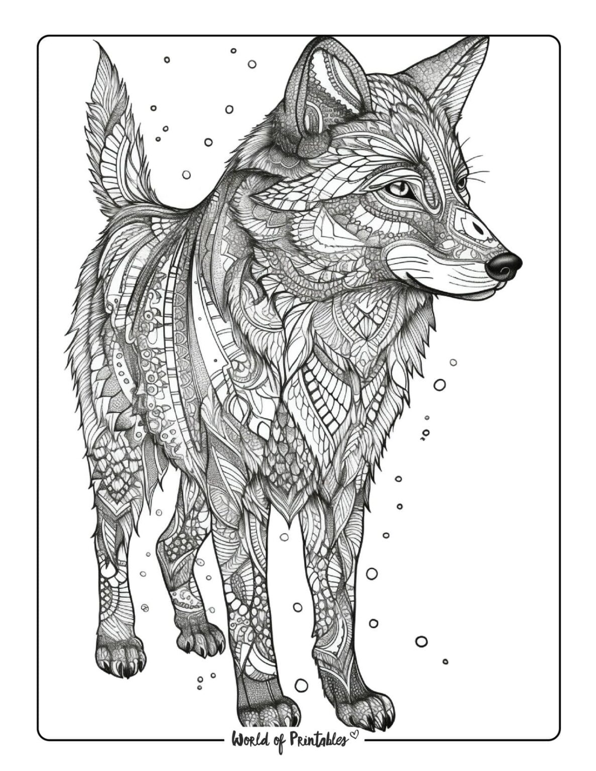 Animal Coloring Pages For Kids & Adults - World of Printables
