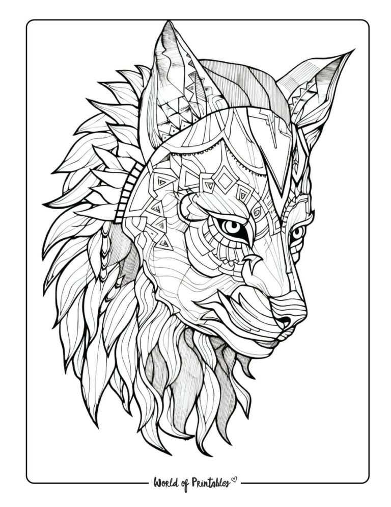 Animal Coloring Pages For Kids & Adults - World of Printables