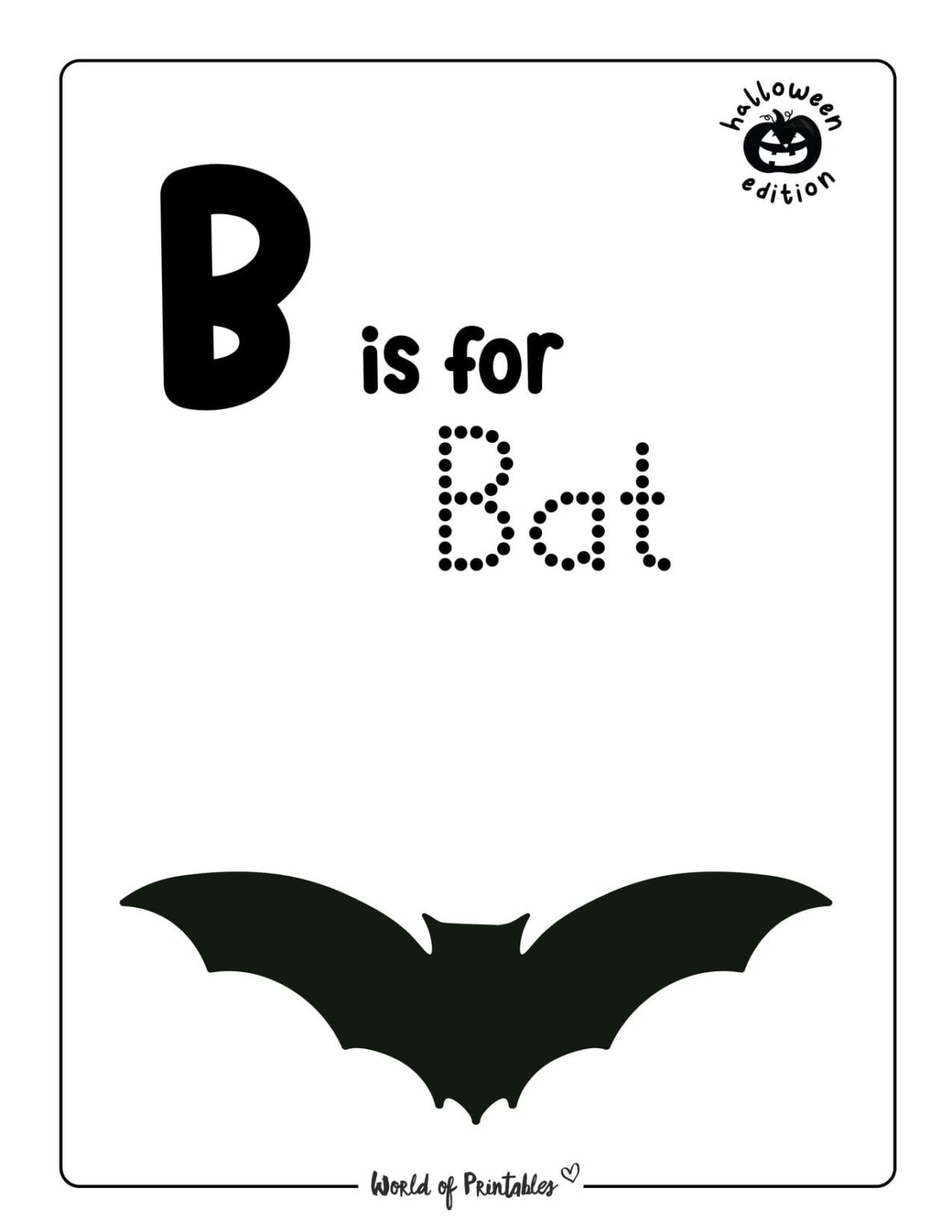 100+ Free Printable Halloween Worksheets - World of Printables