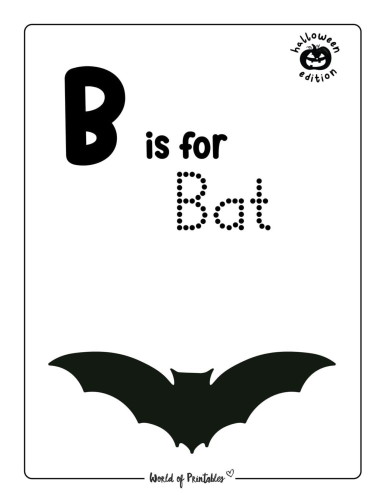 100+ Free Printable Halloween Worksheets - World of Printables