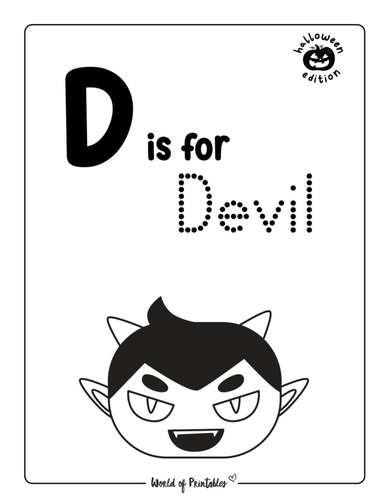 Halloween Worksheets - World of Printables