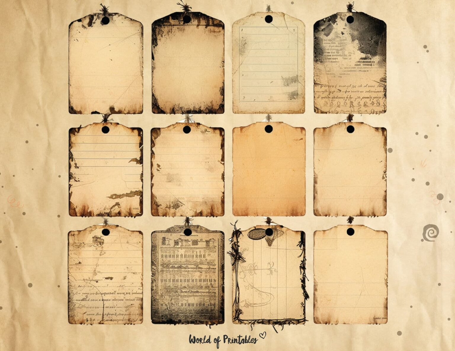 Potion Labels | 100 Halloween Bottle Labels - World of Printables