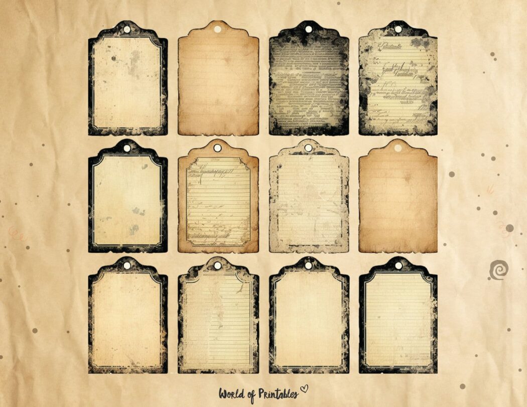 Potion Labels | 100 Halloween Bottle Labels - World of Printables