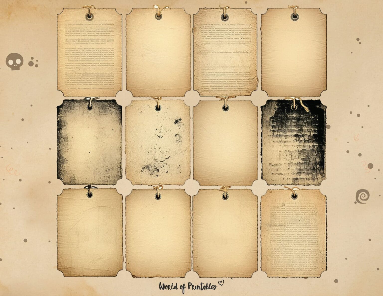 Potion Labels | 100 Halloween Bottle Labels - World of Printables