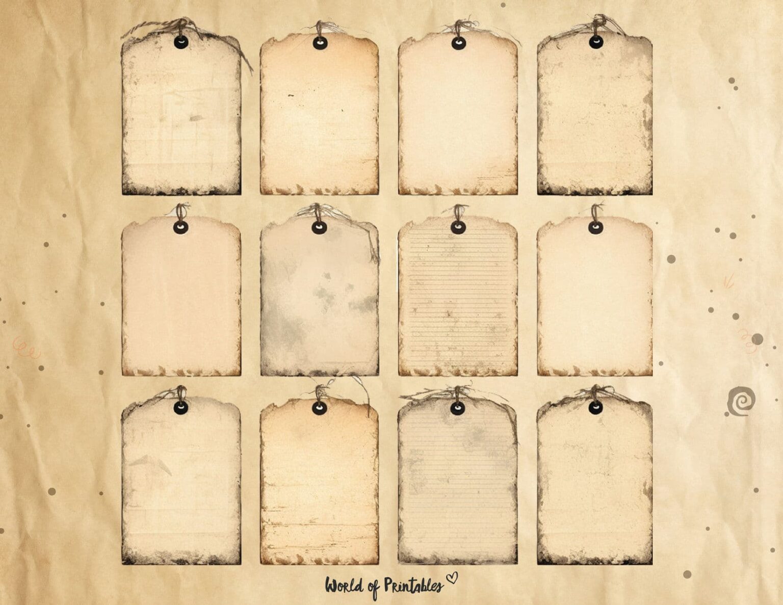 Potion Labels | 100 Halloween Bottle Labels - World of Printables