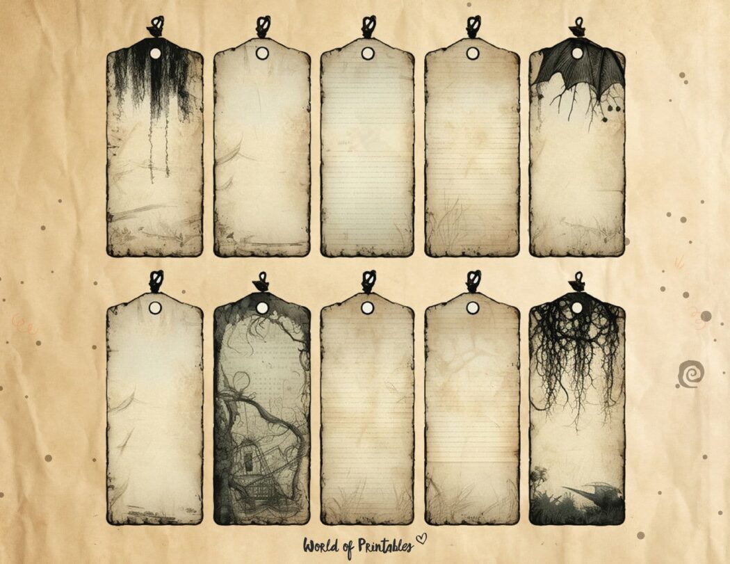 Potion Labels | 100 Halloween Bottle Labels - World of Printables
