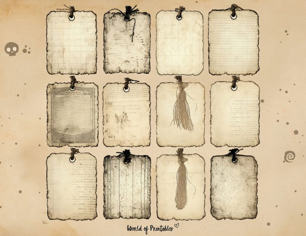 Potion Labels | 100 Halloween Bottle Labels - World of Printables