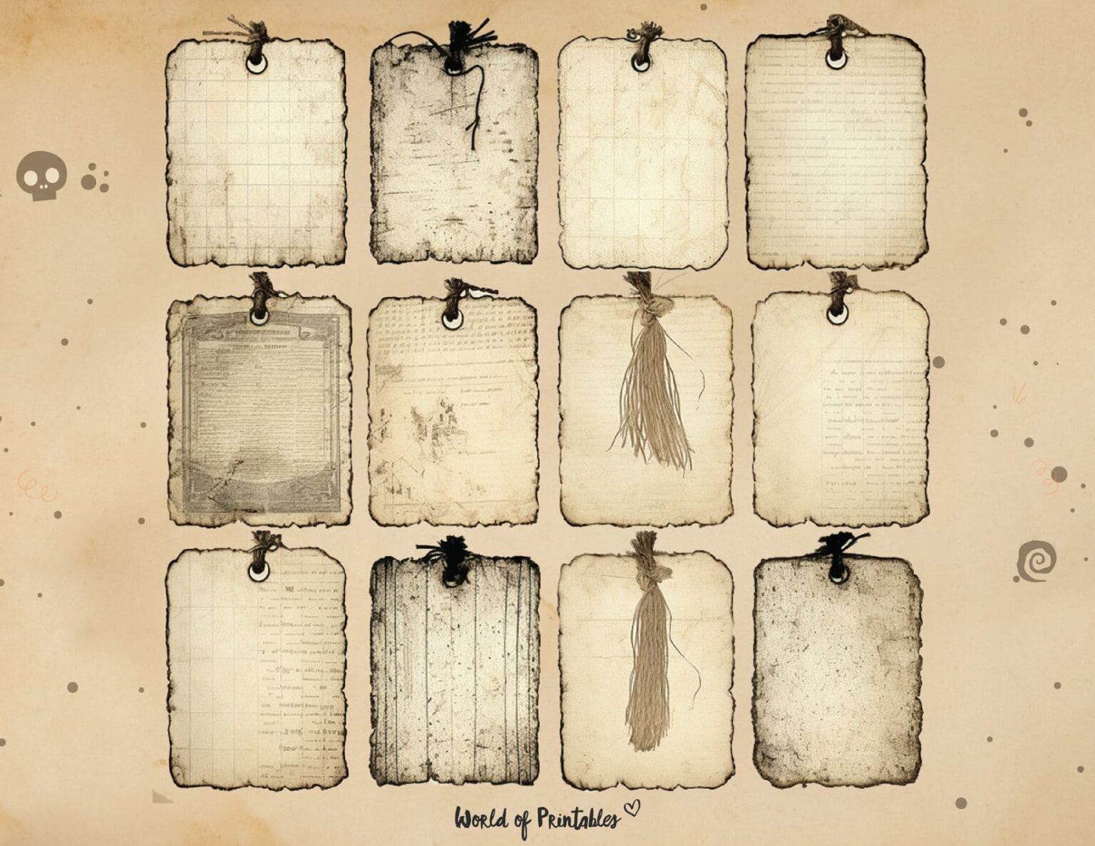 Potion Labels | 100 Halloween Bottle Labels - World of Printables