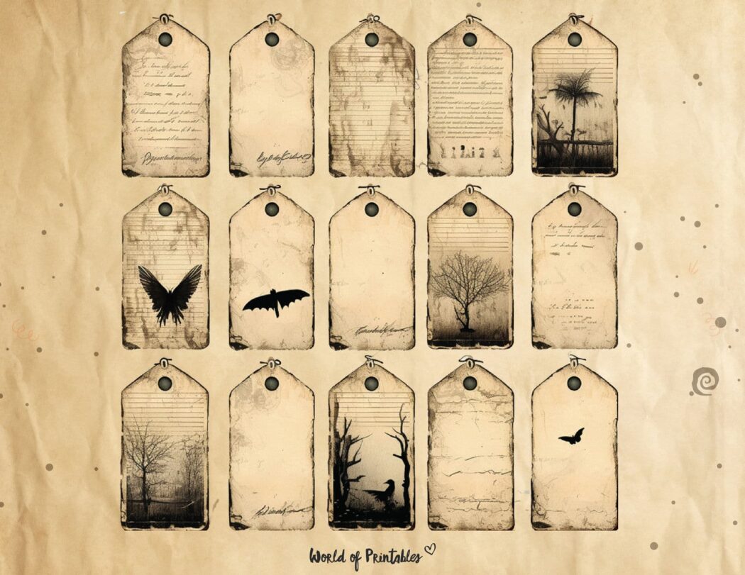 Potion Labels | 100 Halloween Bottle Labels - World of Printables