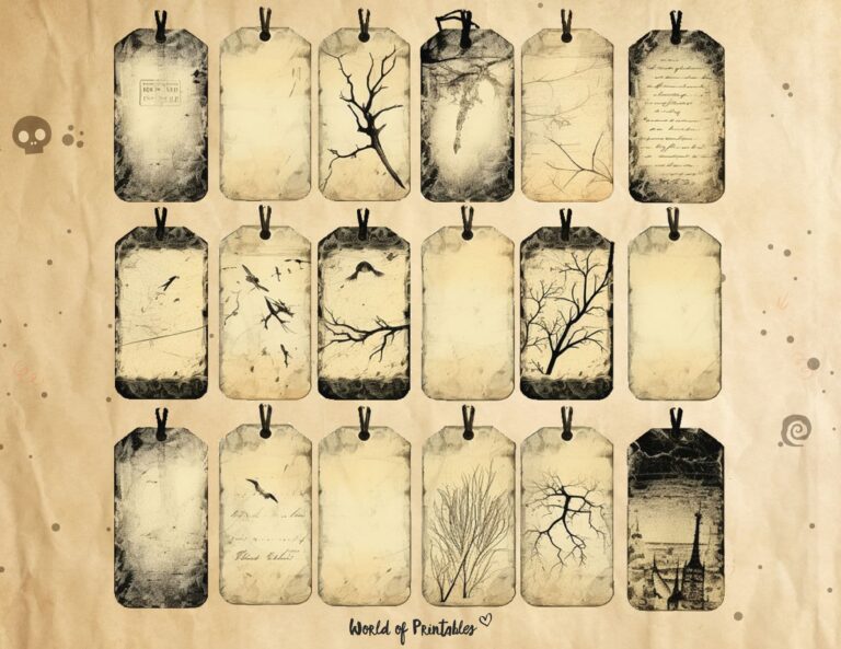 Potion Labels | 100 Halloween Bottle Labels - World of Printables