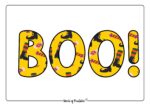 Boo Templates - World of Printables
